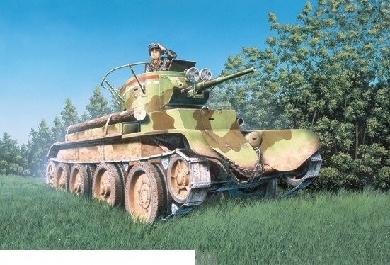 ЕЕ35110 БТ-7 обр.1935 командирский легкий танк