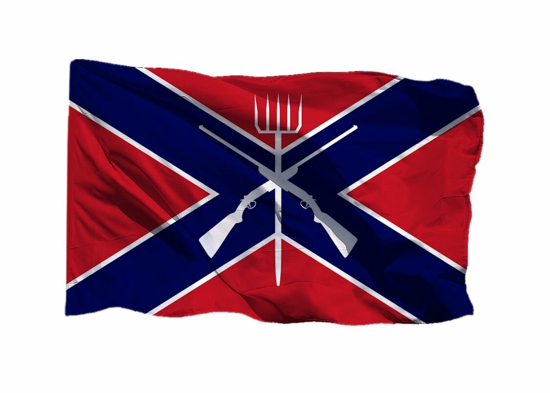 Флаг Аграрная Конфедерация Америки Metro Last Breath 70х105 см на шёлке для ручного древка