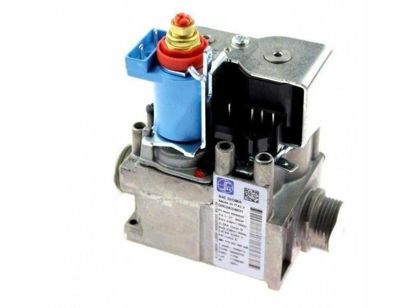 Клапан газовый SIT 845 SIGMA (синяя модуляционная катушка) 0.845.070, 0.845.058 - R10021021