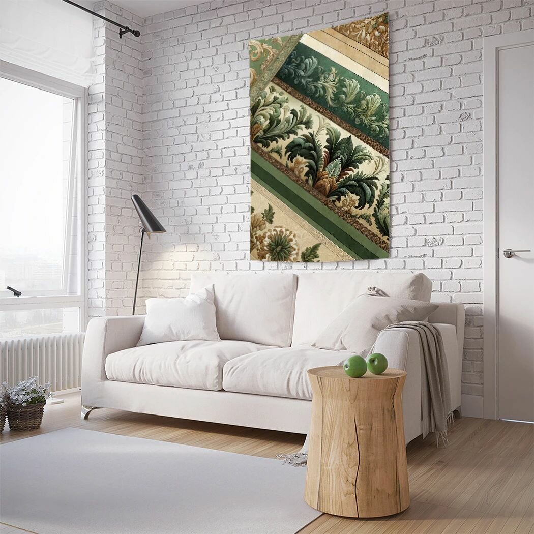 Вертикальное фотопанно на стену JoyArty "Венецианские обои", из ткани, 100х150 см