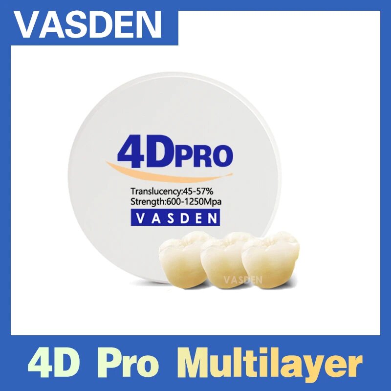 Многослойные циркониевые блоки 4D PRO 98 мм 16mm B1