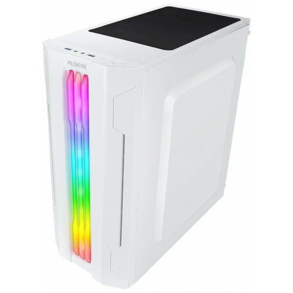 Компьютерный корпус ALSEYE Auro 3.0-W Mini-ITX/Micro ATX/ATX, USB 2.0*2+HD Audio+USB 3.0*1, ; H. D. D.(3.5*2pcs+S. S. D(2.5*2pcs, 354*185*413мм;
