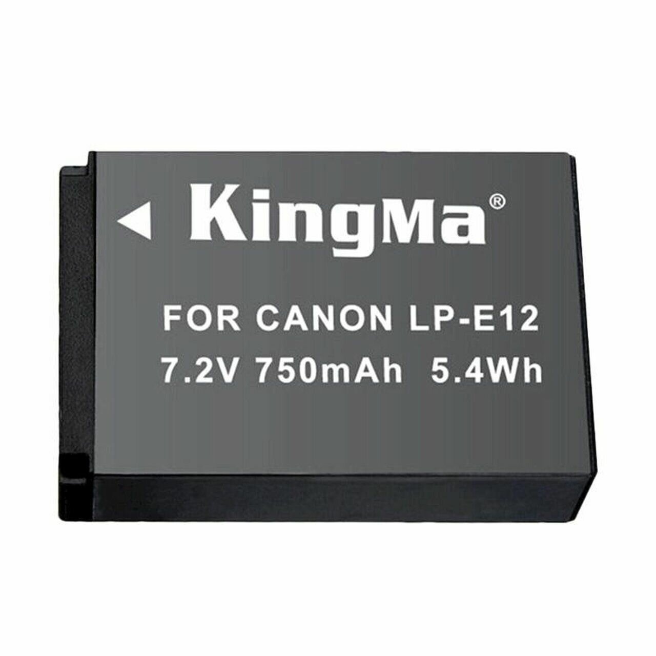 Аккумулятор KingMa LP-E12 750 mAh для камер Canon