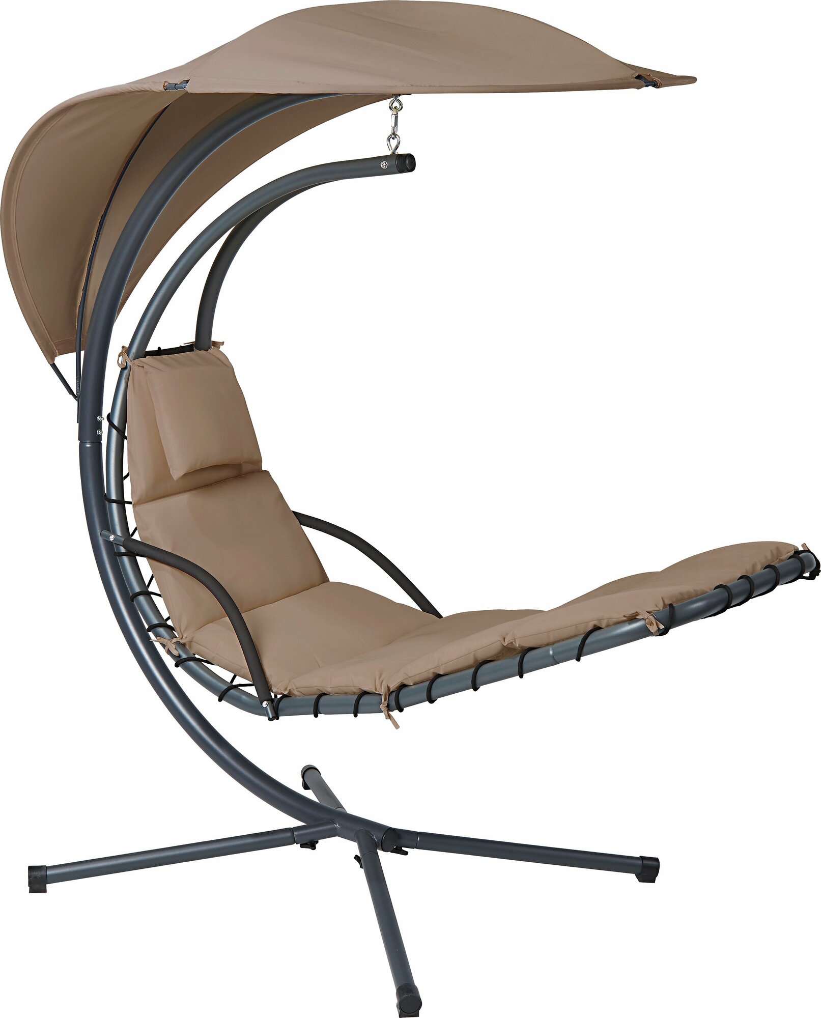 Кресло подвесное Wellford, текстиль, металл, 194 см x 104 см, до 100 кг