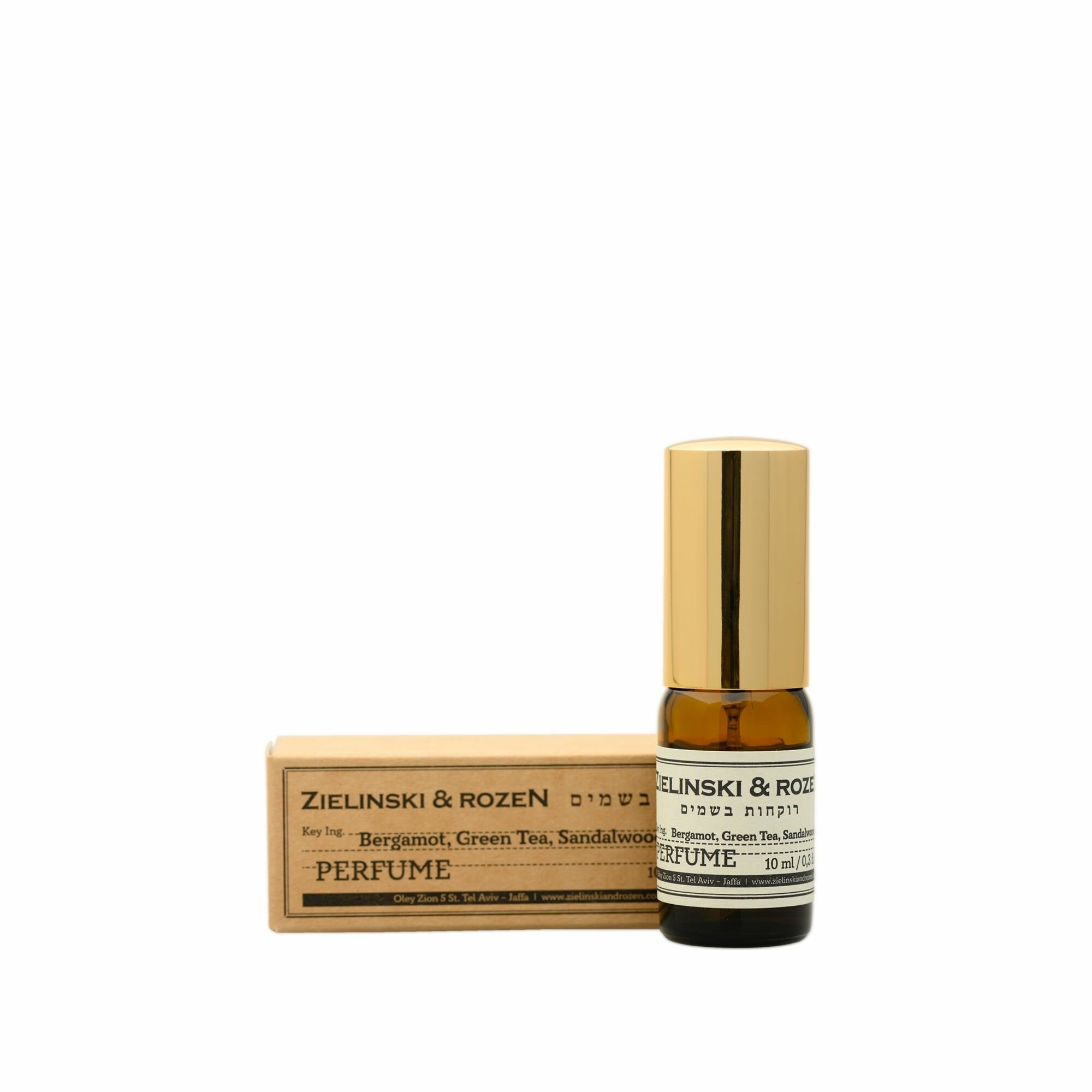 Zielinski&Rozen Духи концентрированные Бергамот, Зеленый чай, Сандал, Мускус(10мл)