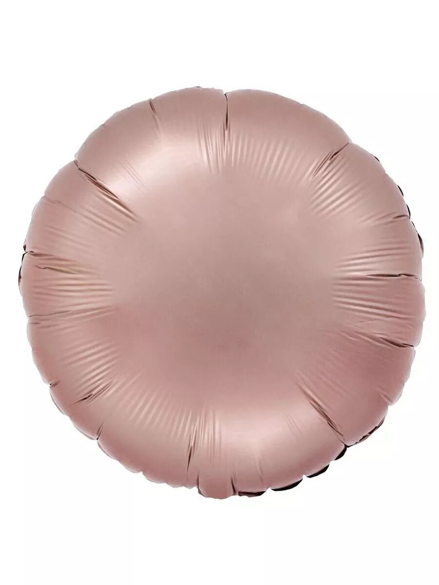 Круг Мистик Шампань (Розовое золото) / Rose gold, фольгированный шар (18"/46 см ) 1 шт. / Веселуха