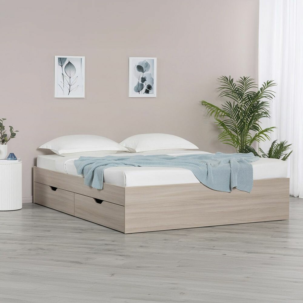 Кровать Askona (Аскона) Prima (Прима) Ясень Шимо Светлый 180x200