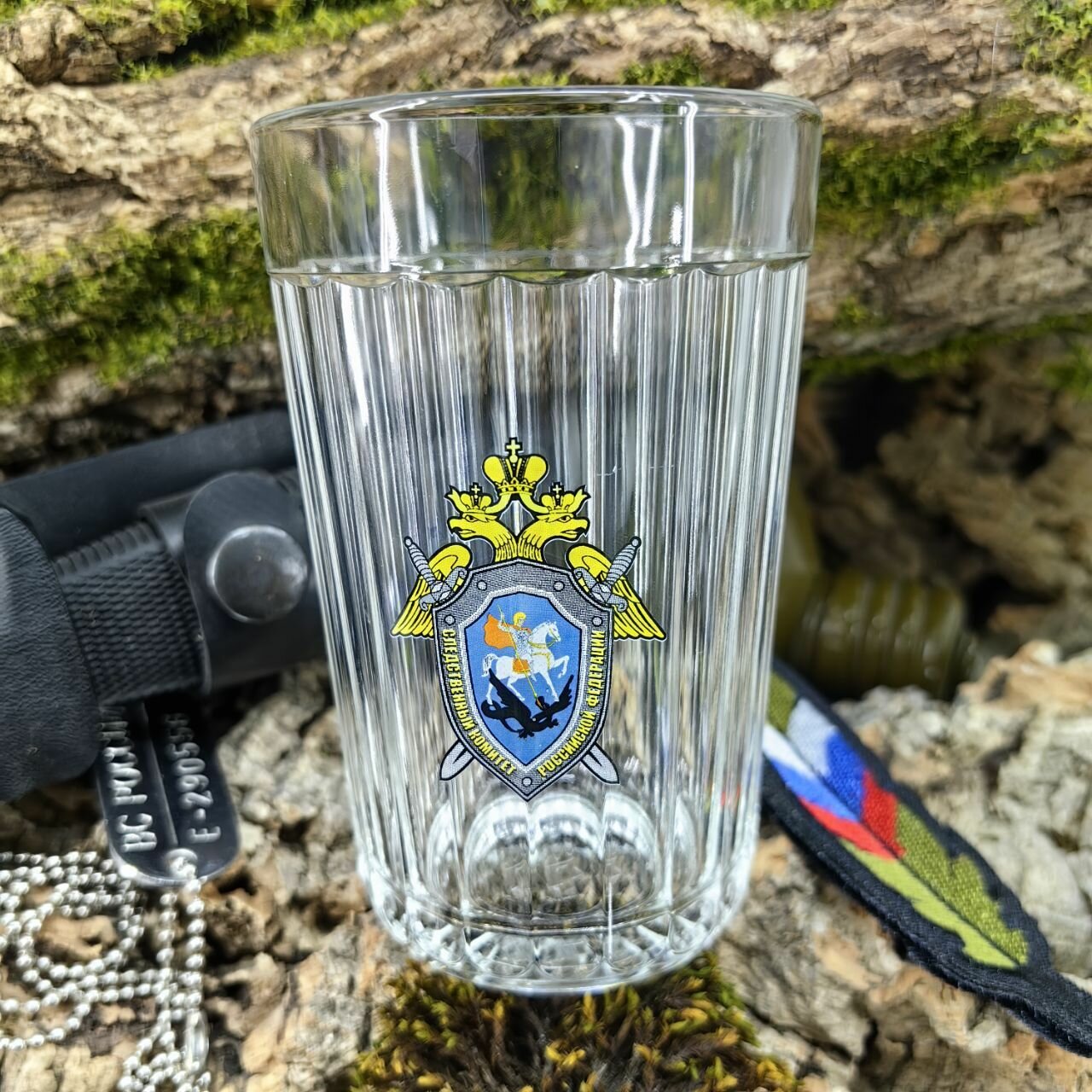 Стакан граненый СК россии