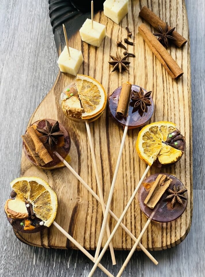 Набор для глинтвейна, на палочке. 6 шт.