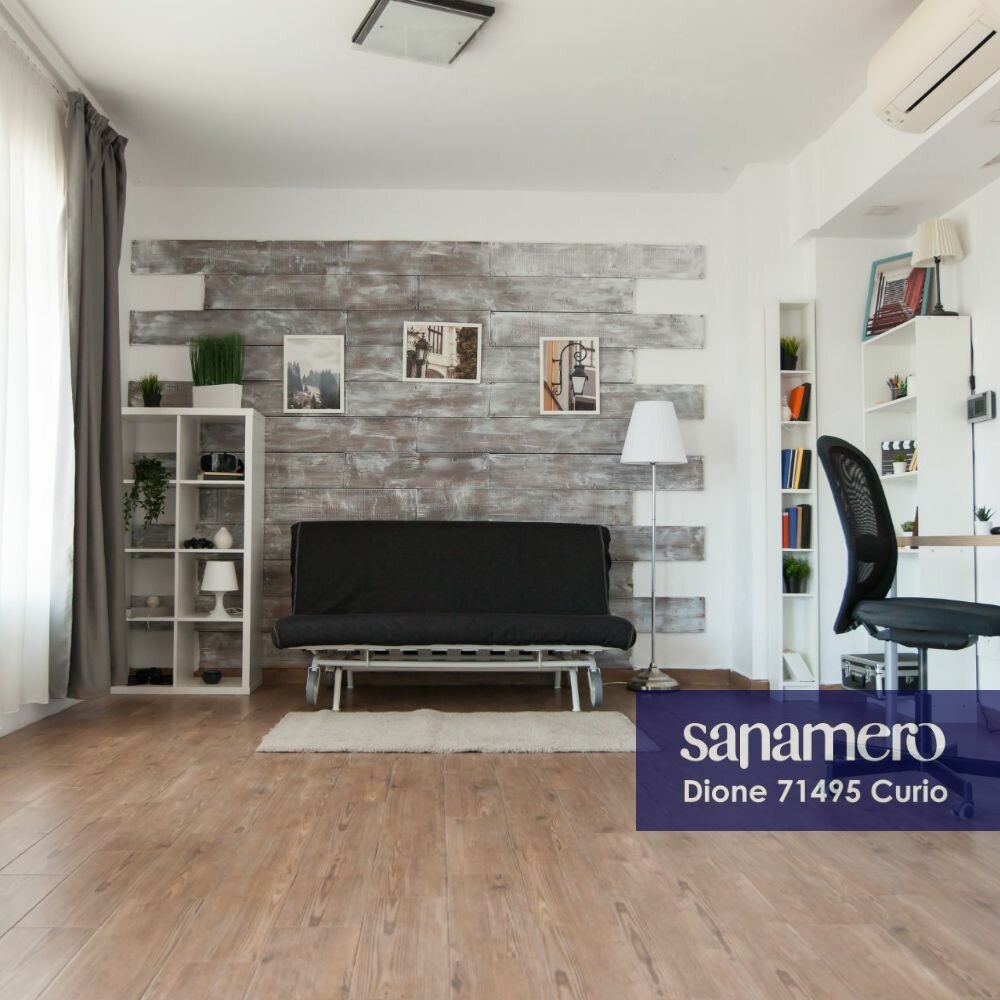 Кварцвинил SPC Sanamero Dione Curio (1200х180) 10шт./уп, 2.16м2, 71495