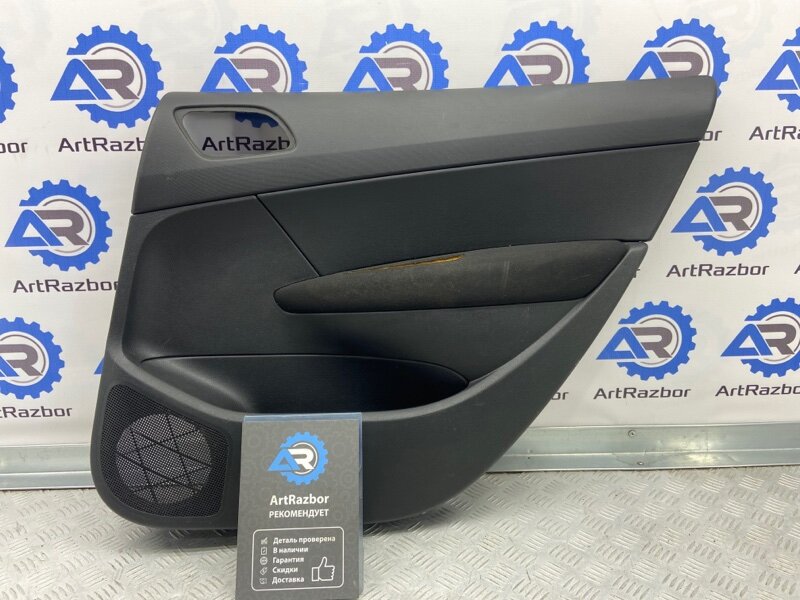 Б/У Обшивка двери задней правой Peugeot 308 / Пежо 308 1.6 10FJAV 140 Л.С 2009