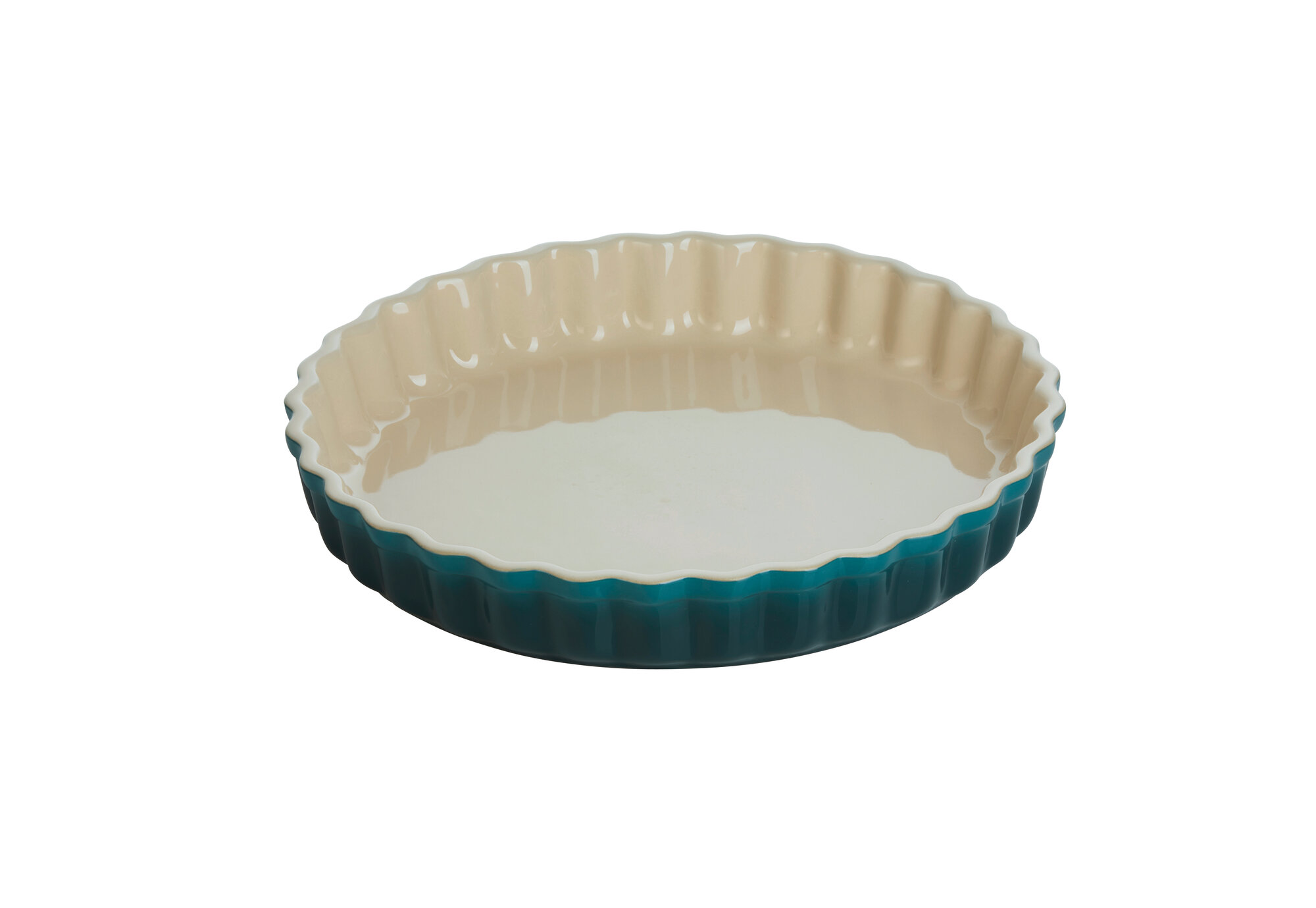 Форма рифлёная 28 см Лазурь, Le Creuset, 91015928642100, Керамика