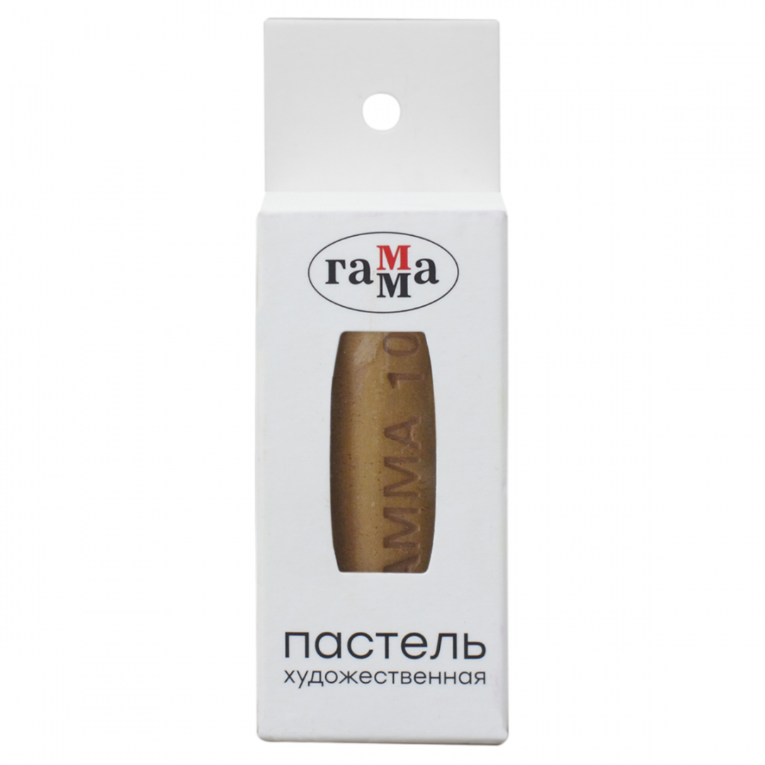 Пастель художественная Гамма, сиена натуральная № 109, картон. упак, европодвес