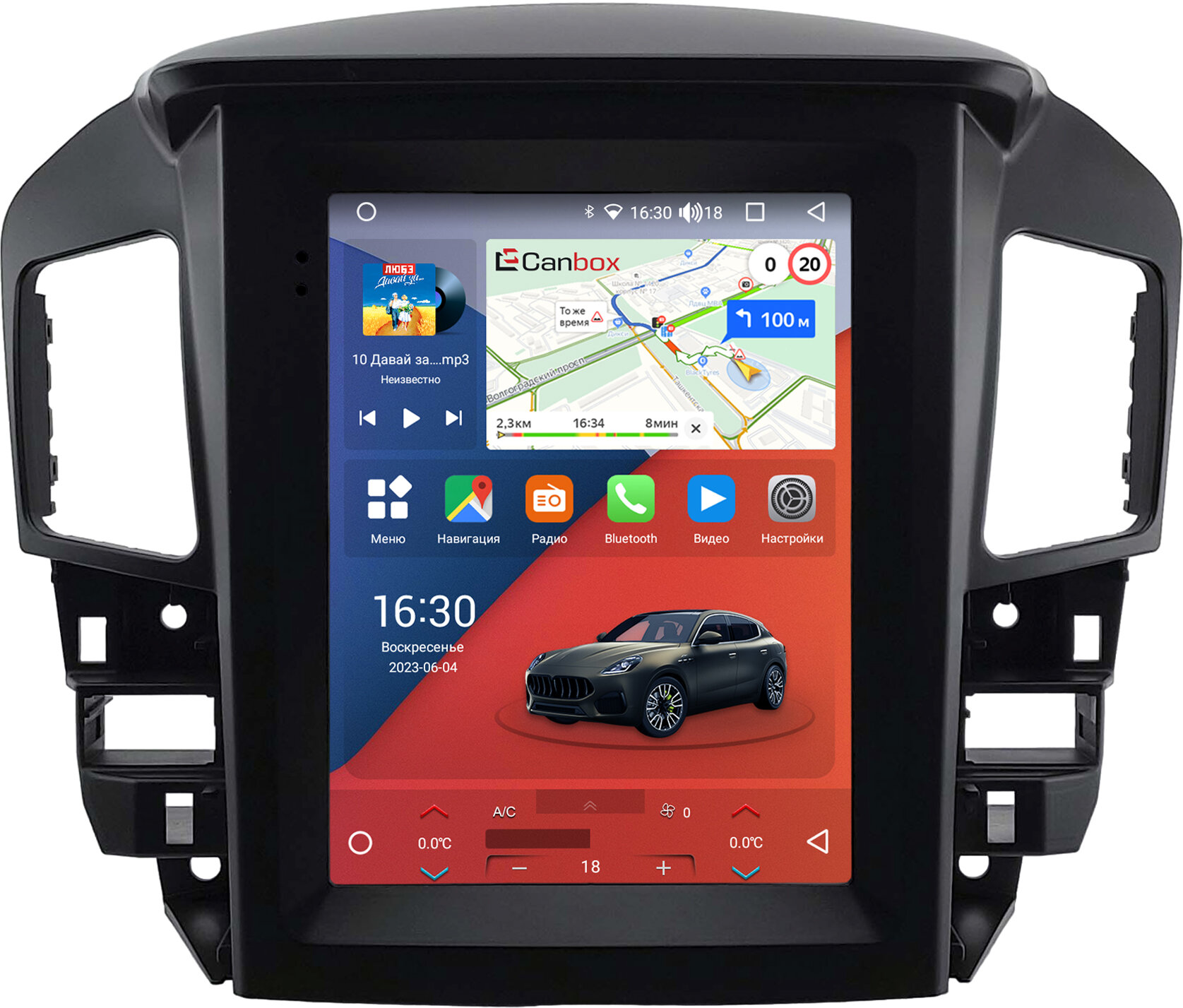 Штатная магнитола Lexus RX I 300 1997-2003 Canbox H-Line (Tesla) 9.7" 4/32 5621-1312-80 Android 10 (4G-SIM, DSP, QLed)