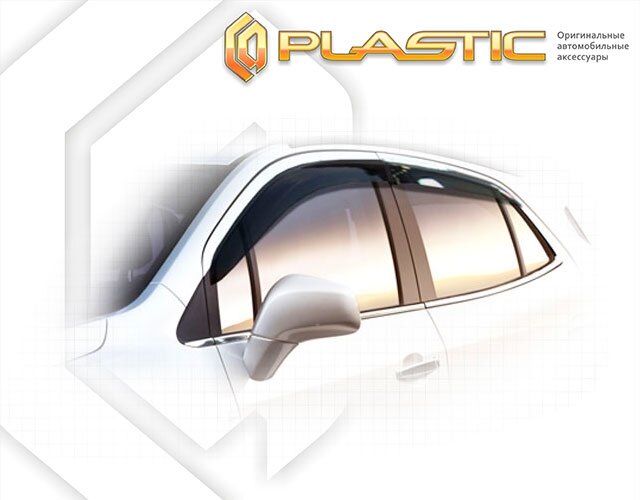 Дефлекторы окон (Classic полупрозрачный) Chevrolet Traker 2013 - г. в. СА Пластик (Арт. 2010030311555)