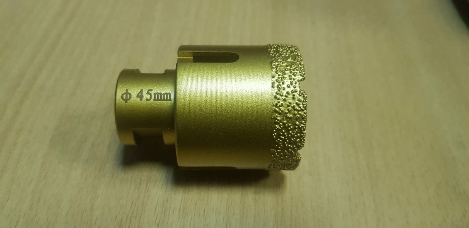 Коронка алмазная универсальная сухой рез для УШМ 45мм*M14 TORGWIN T706416