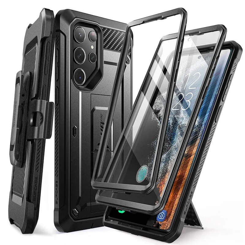 SUPCASE UB Pro чехол для Samsung Galaxy S23 Ultra, черный