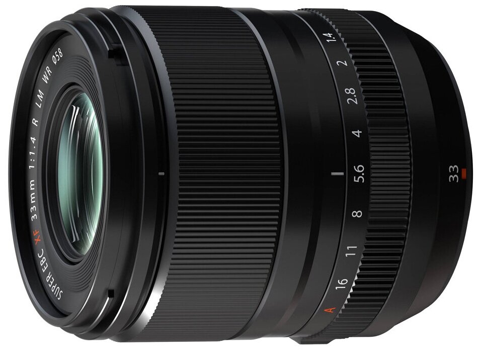Объектив Fujifilm XF 33mm f/1.4 R LM WR