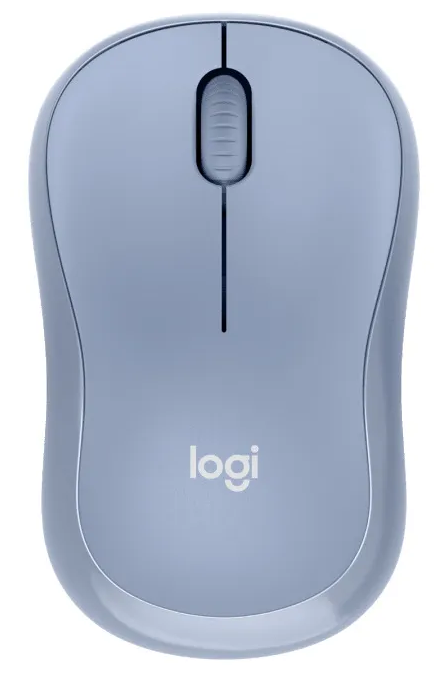 Беспроводная мышь Logitech M221 Silent, светло-синий