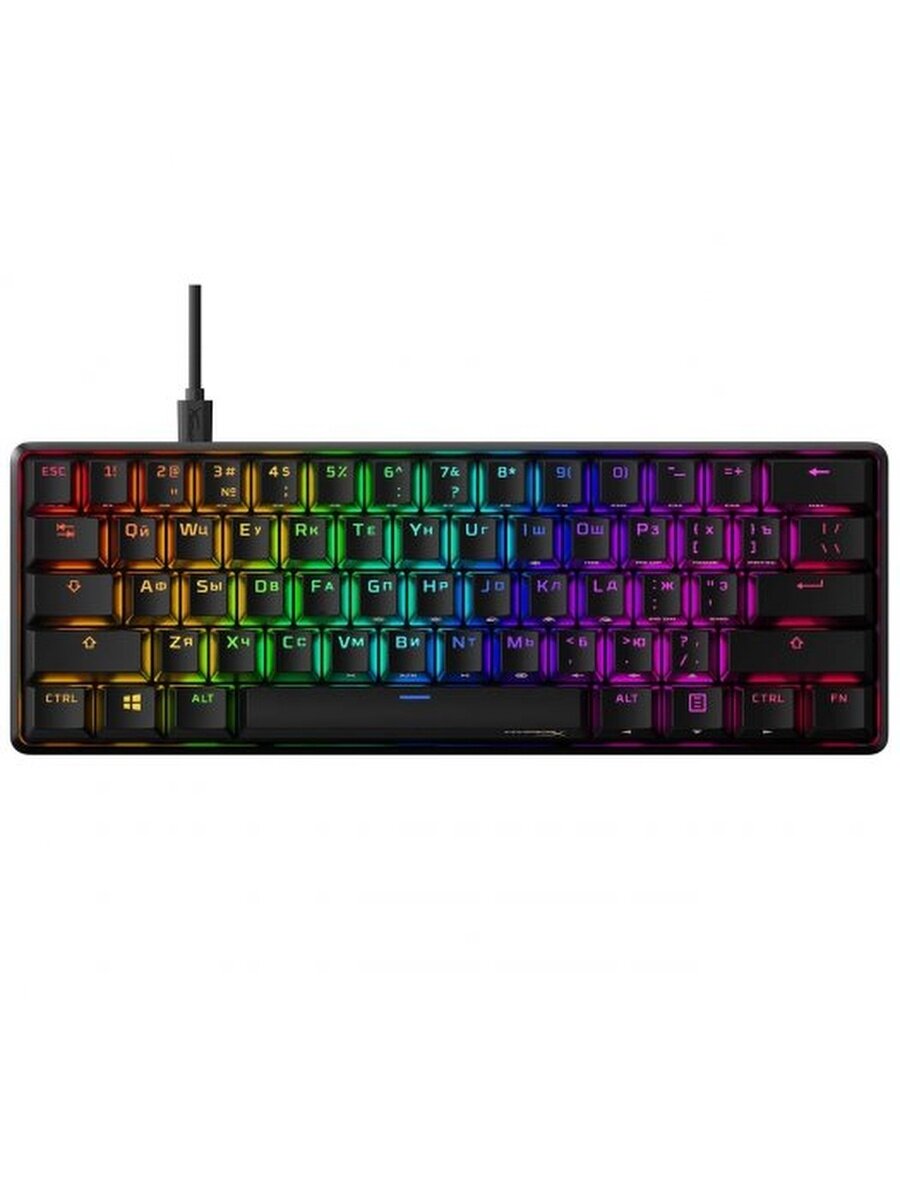 Игровая клавиатура HyperX Alloy Origins 60 (HKBO1S-RB-RU/G)
