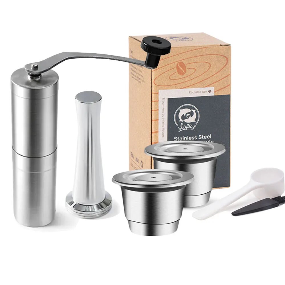 Многоразовые капсулы Nespresso из нержавеющей стали (2pc-ti-ymq)