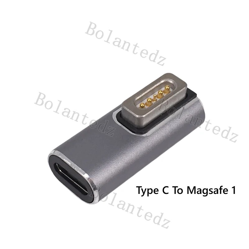 Оригинальный магнитный преобразователь адаптера питания типа C «мама» на MagSafe 1 2, зарядное устройство для Macbook Air Pro 11 13 15 Retina 45 Вт, 60 Вт, 85 Вт TypeC To Magsafe1