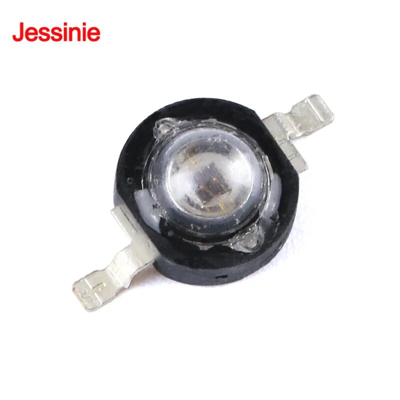Jessinie высокомощные инфракрасные светодиоды 2 шт, 3 Вт, 850/940 нм 3W 850nm 120D