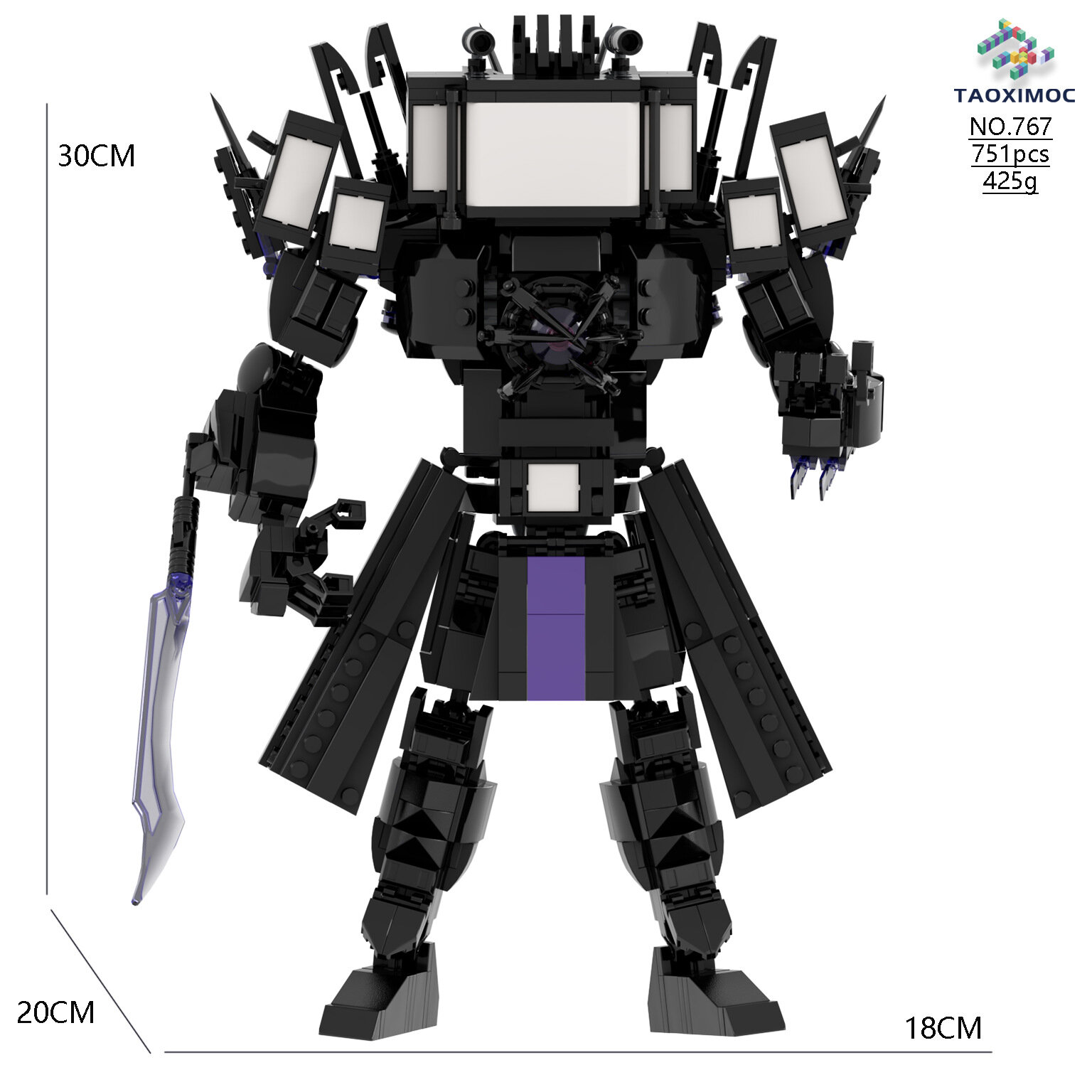 Эксклюзивная трансграничная поставка строительных блоков «Человек-туалет», «Человек-часы», «Титан-электрическая дрель-дракон», «Телечеловек-головоломка», собирающий игрушечные фигурки