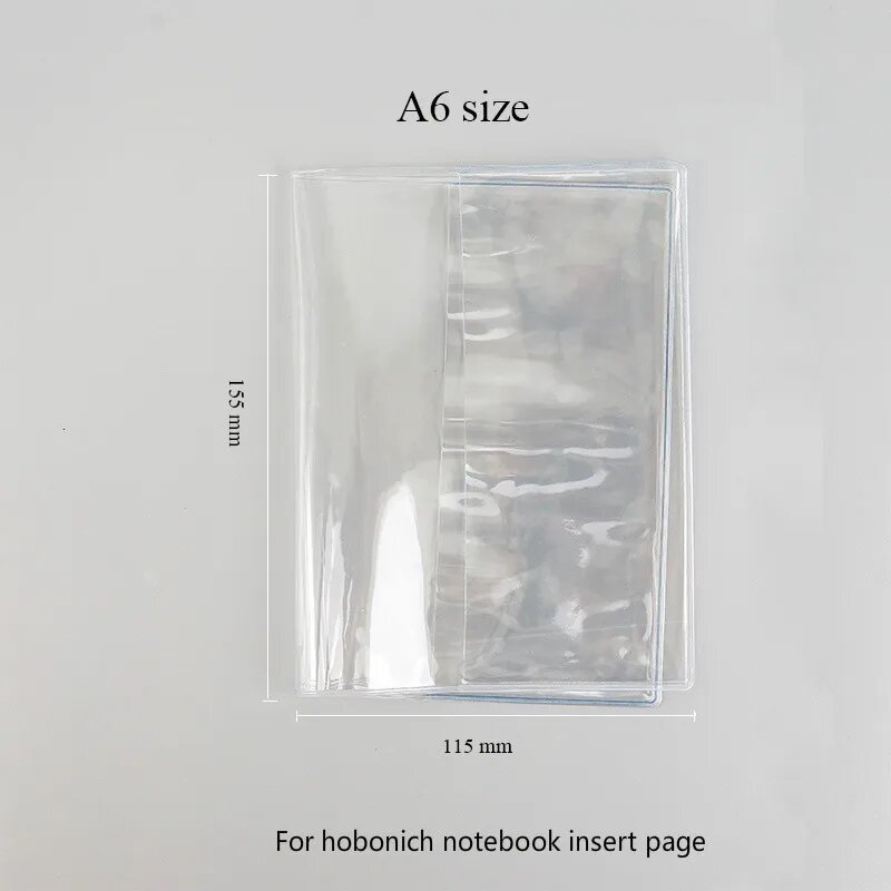 Прозрачный чехол для блокнота A5/A6 Fromthenon A6 size