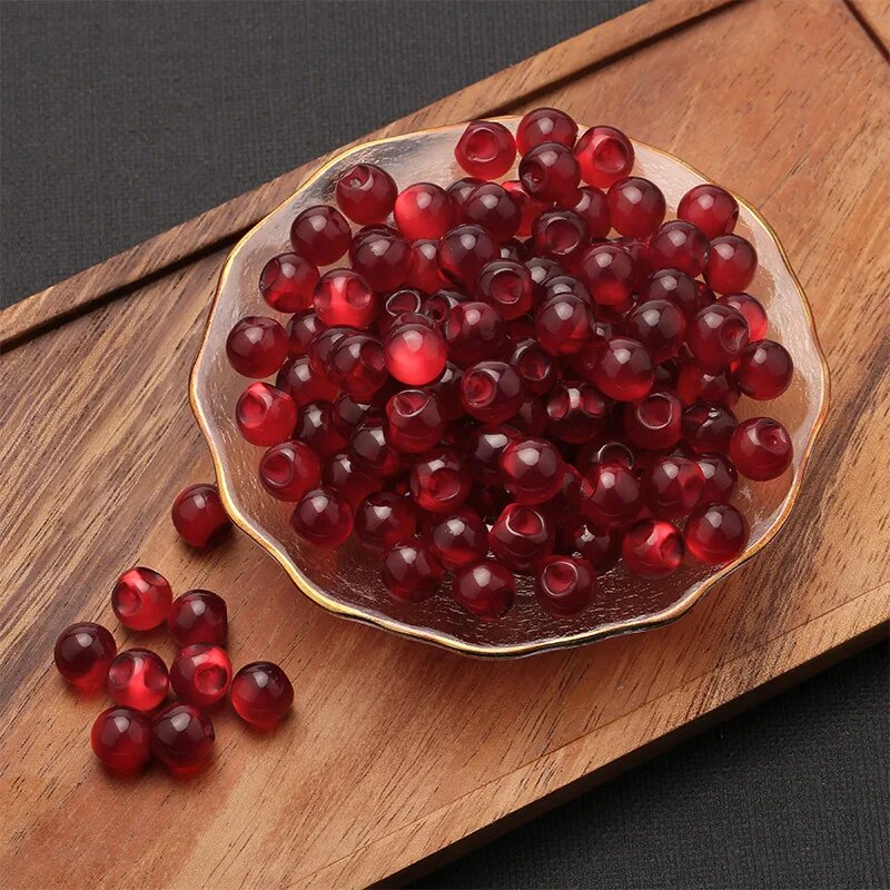 Пуговицы ZheHui китайские кнопки-лягушки с жемчугом 10 шт. Бордовый, 10mm 10pcs, burgundy