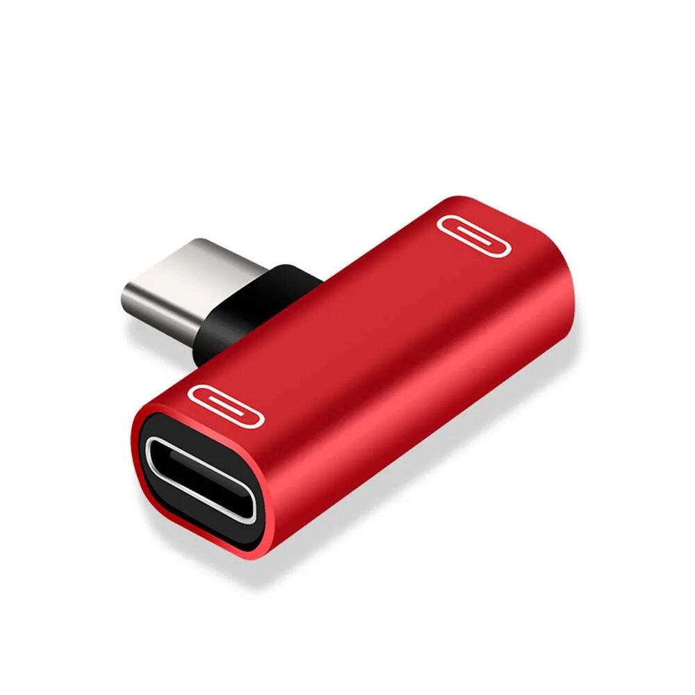 Разветвитель USB Type-C silver — фото 1