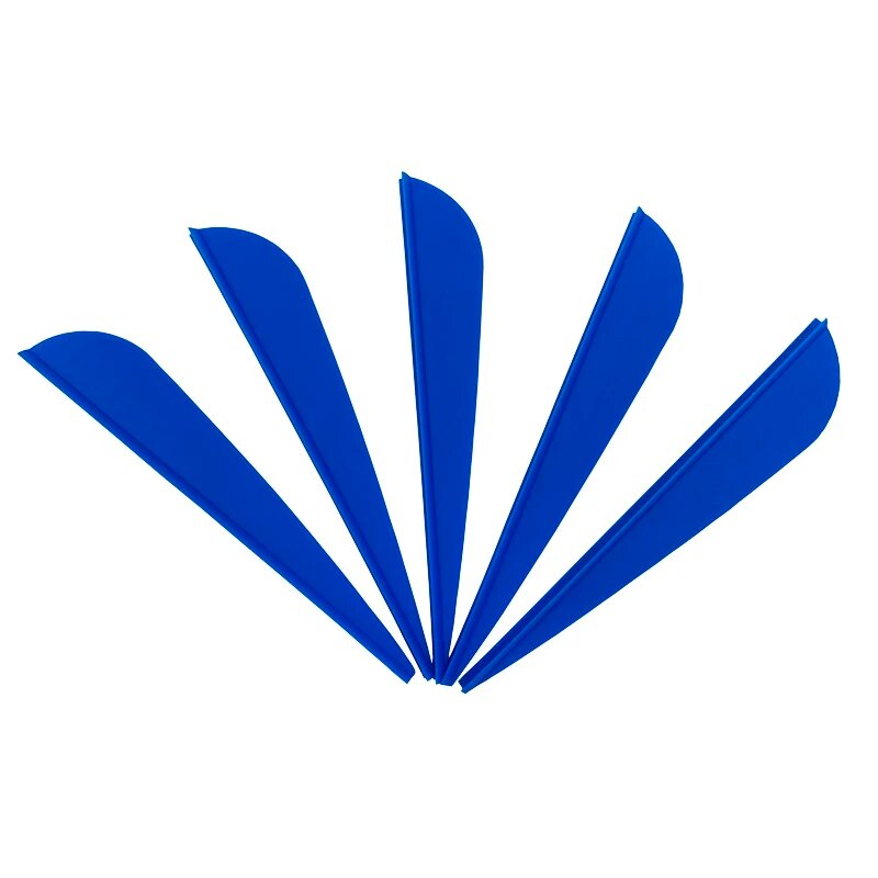 Перо для стрел из резины 36 шт. 12White 24yellow