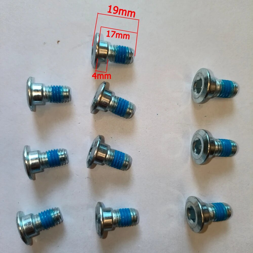 10 шт. болты тормозного диска M8X17X4MM