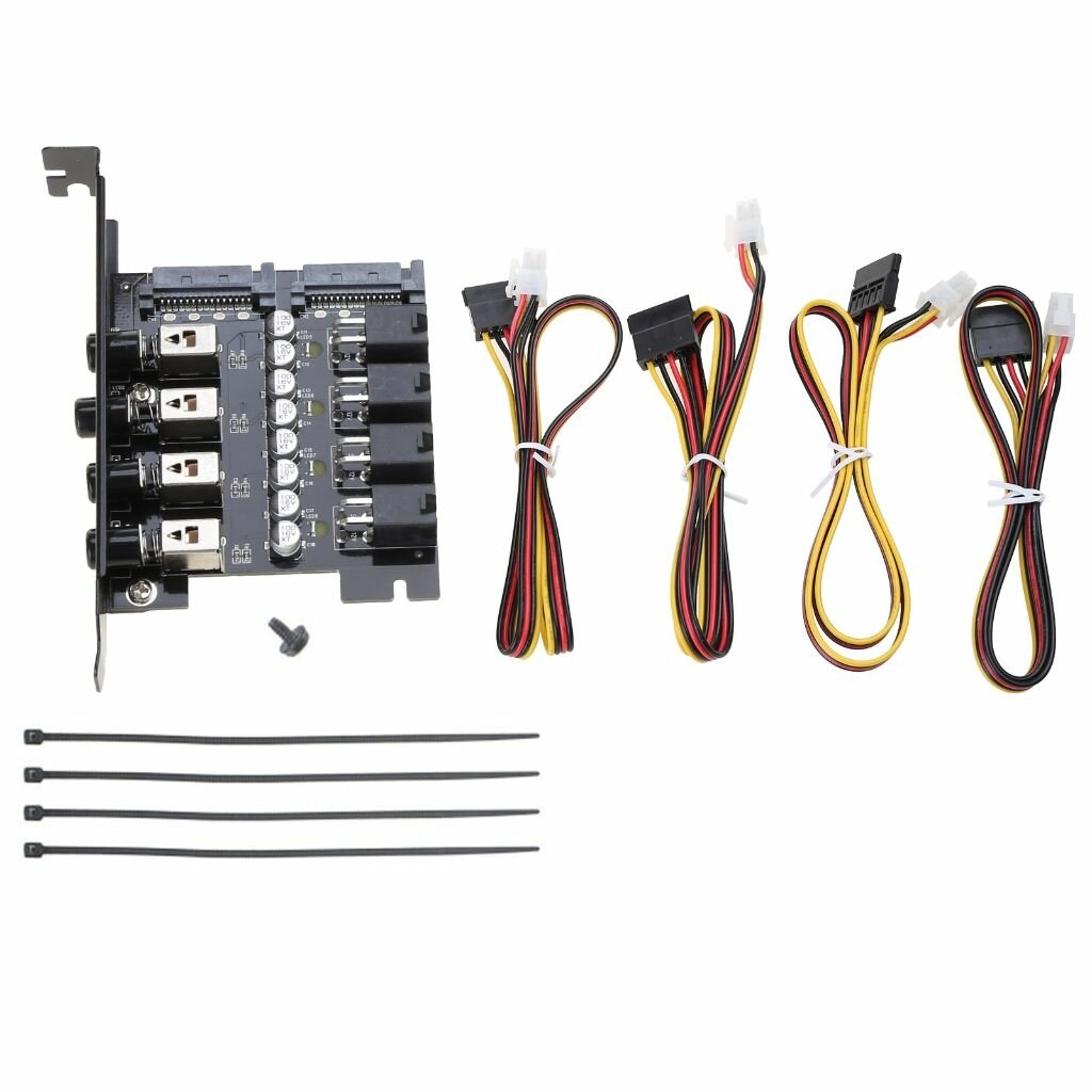 Переключатель управления питанием оптического привода жесткого диска контроллер энергосбережения SATA power expansion card