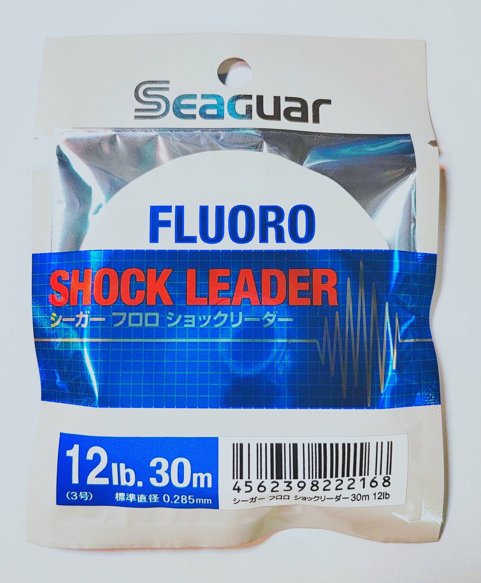 Флюорокарбон SEAGUAR Fluoro Shock Leader 30m #3 (12lb/5.5кг/0.285mm)