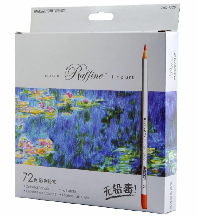 Набор цветных карандашей Marco Raffine