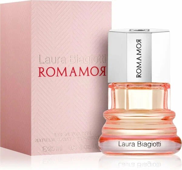 Laura Biagiotti Romamor Woman туалетная вода 25 мл