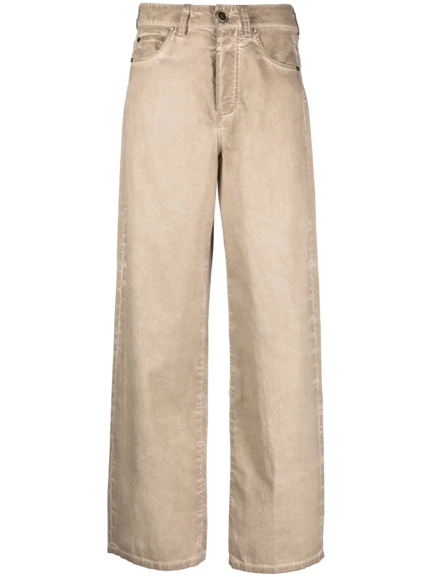 Джинсы Прямые джинсы с завышенной талией 