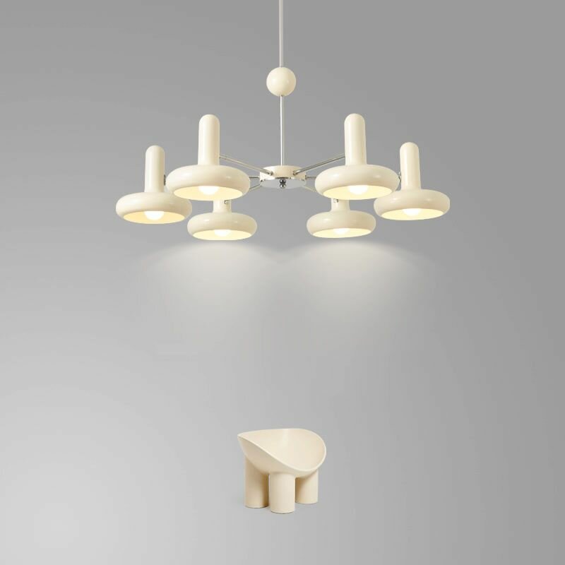 SANDYHA Современная Скандинавская Простая Люстра В Кремовом Стиле. Подходит Для Гостиной, Столовой, Спальни. Светодиодные Светильники Для Украшения Дома. -jua