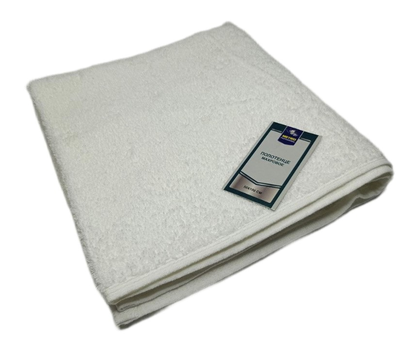 METRO PROFESSIONAL Полотенце махровое белое 600г, 50 x 100г