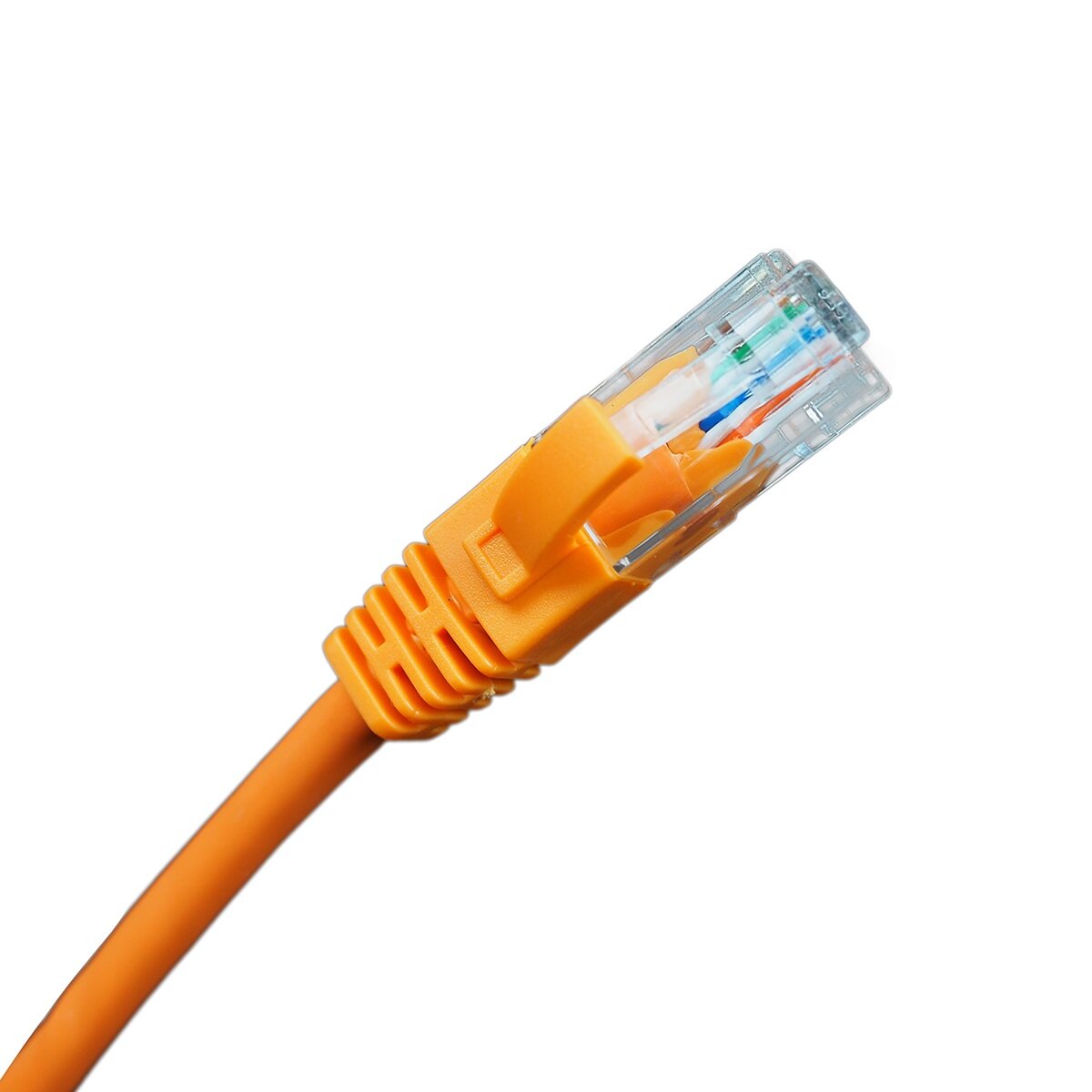 Шнур комм, кат. 5е, неэкр, U/UTP, RJ45/RJ45, 100 МГц LSZH, AWG24 0.15м, оранжевый