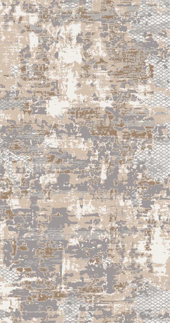 Ковровая дорожка, Рулон, Бежевый, Серый, Коричневый, Современный, Абстрактный, на пол, в гостиную, спальню, в ассортименте (80 см. на 2500 см.)