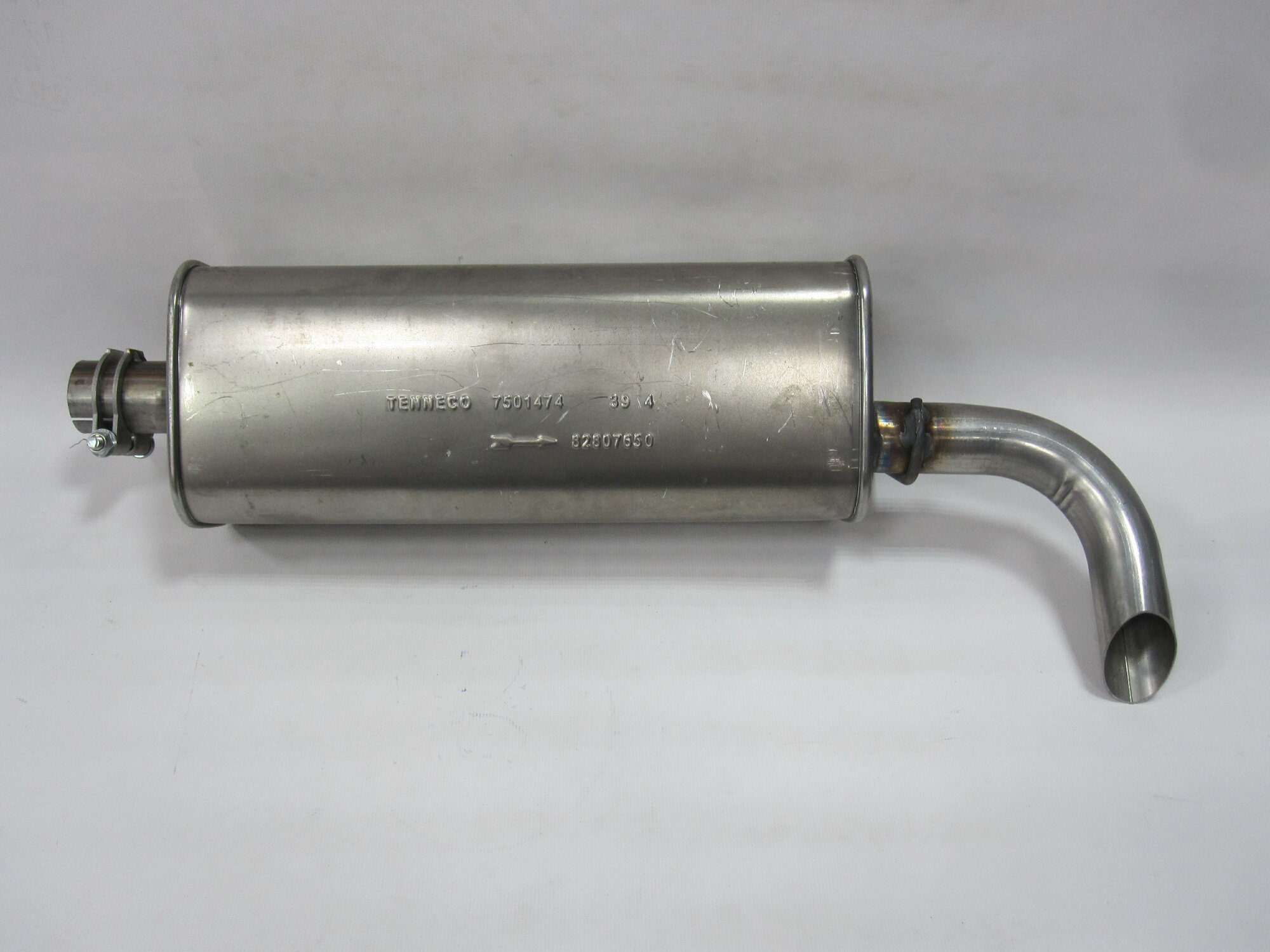 Глушитель Нива Шевроле, Niva Travel квадратный оригинал