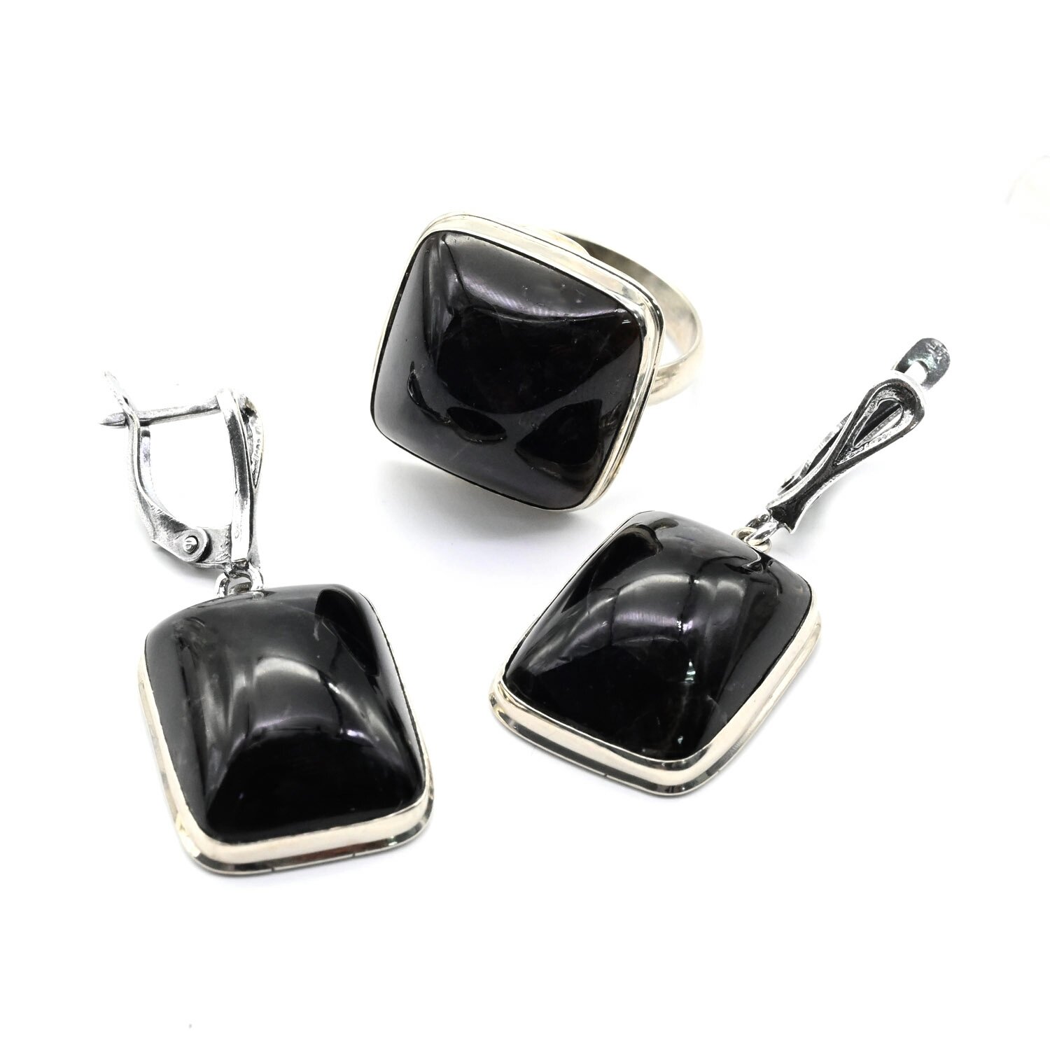 Комплект бижутерии, морион