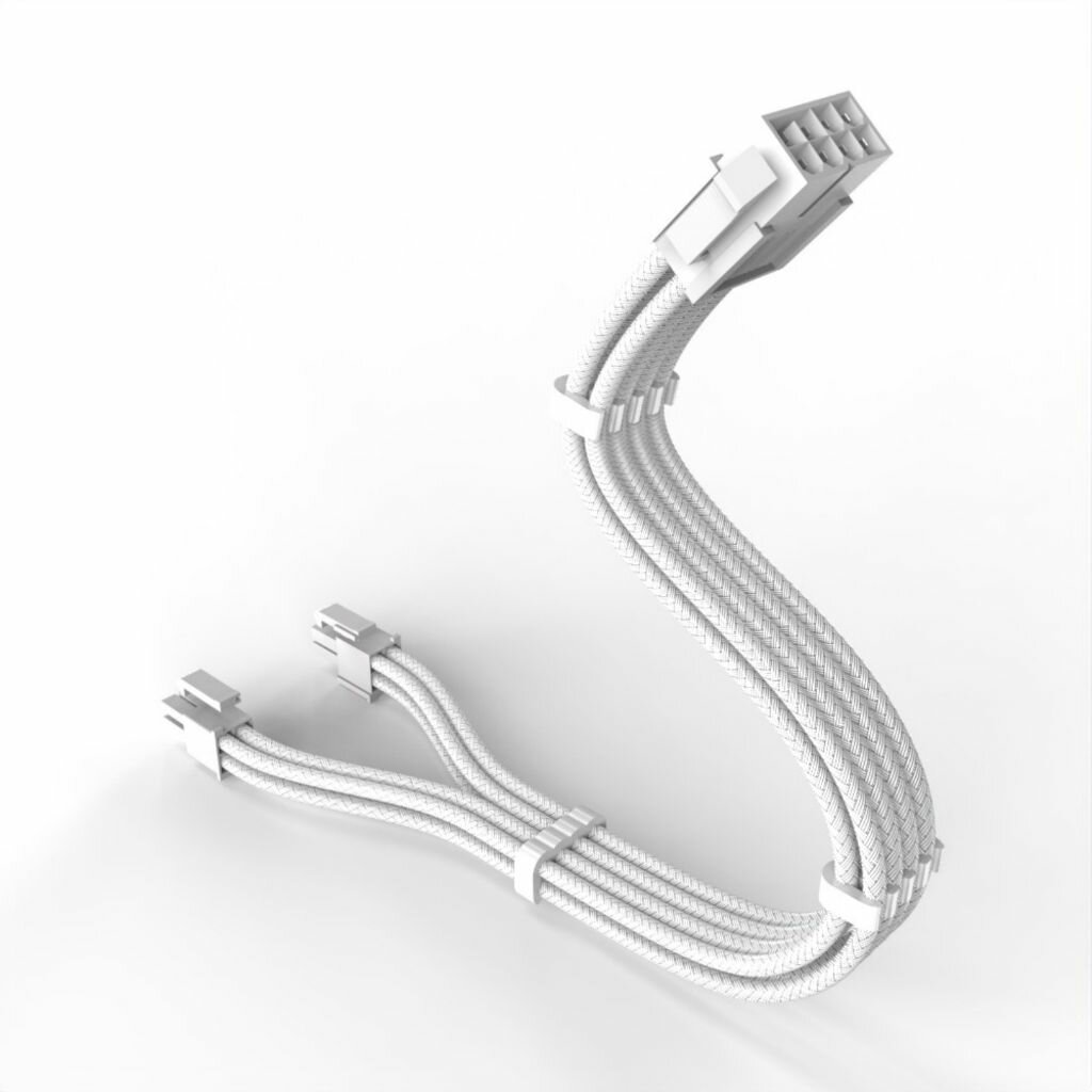 Кабель с 8-контактным разъемом для подключения к процессору с разъемами ATX12V 8pin (4+4)