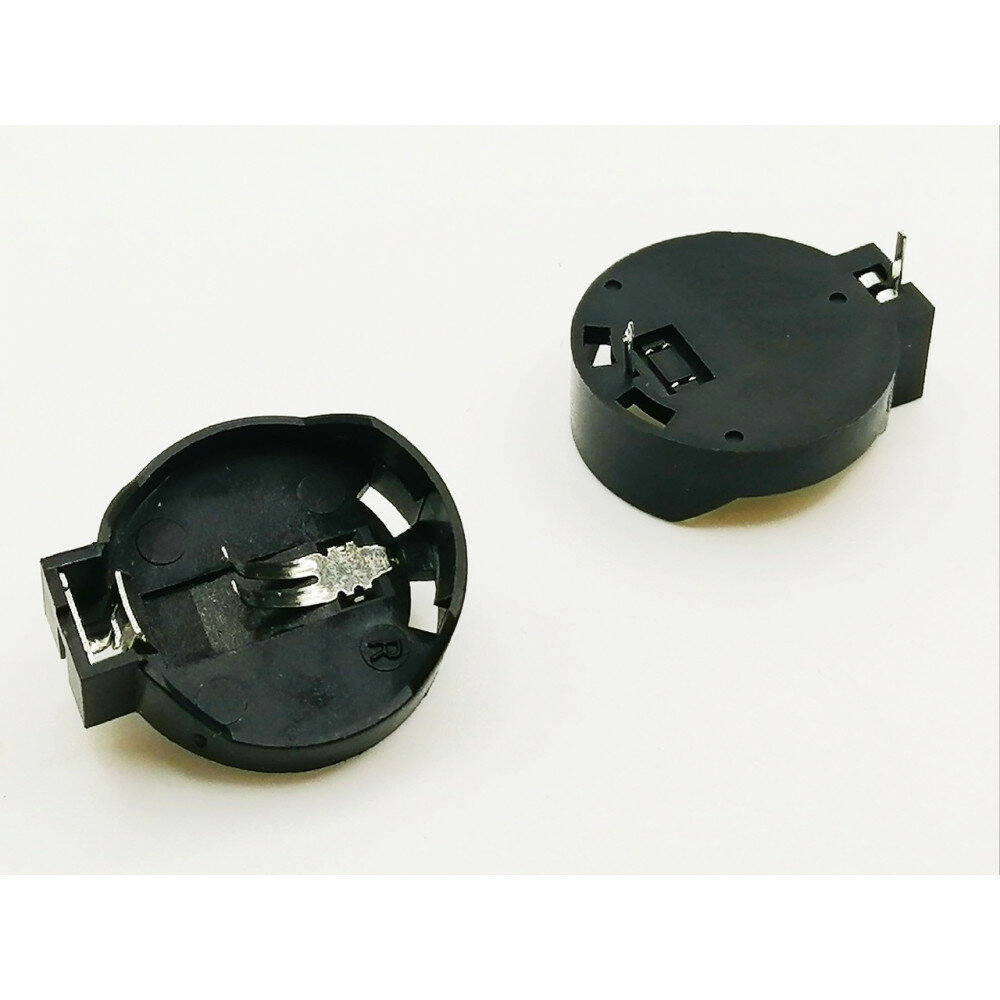 3шт Батарейный отсек для CR2032 горизонтальный для подключения питания в различном оборудовании