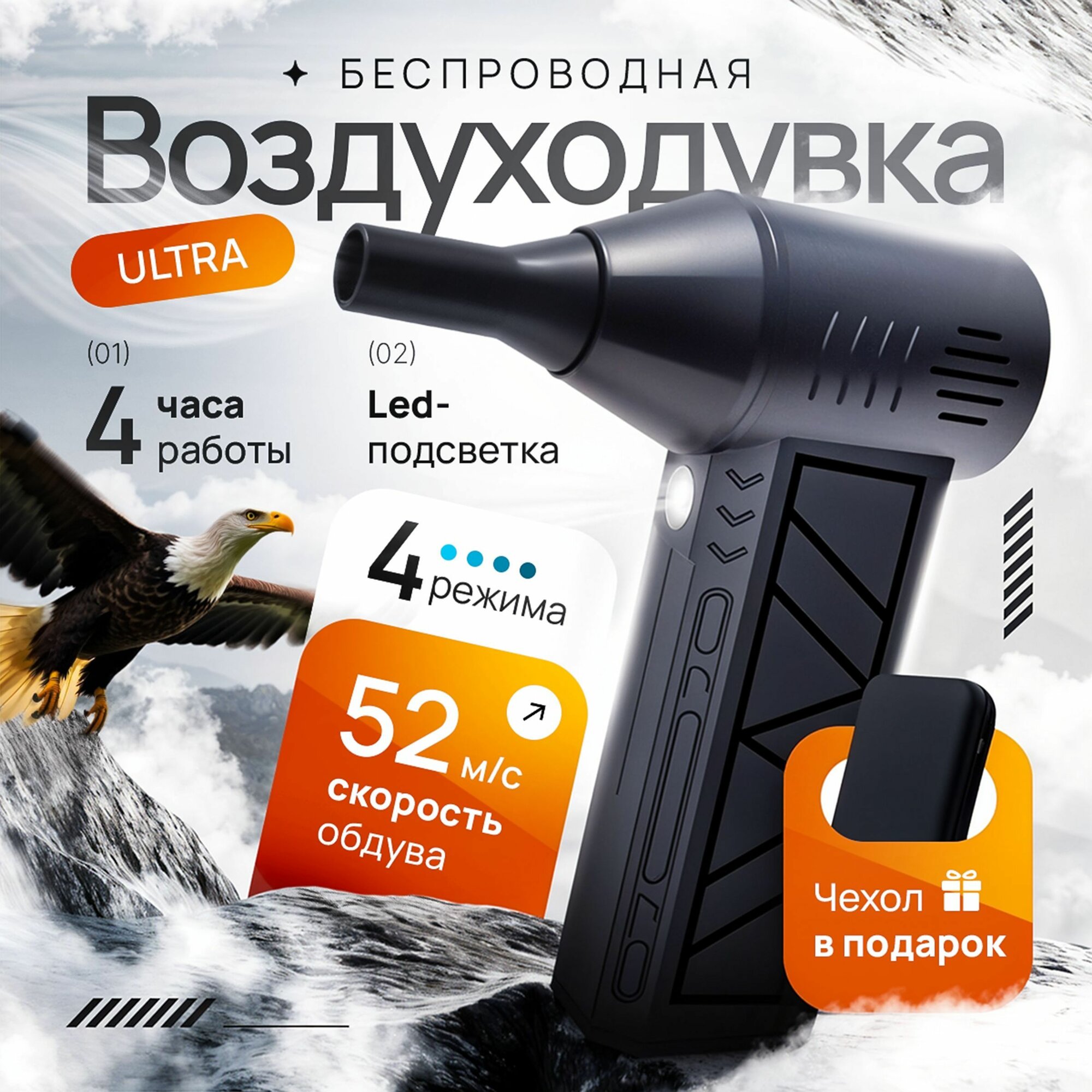 Воздуходувка,180Вт