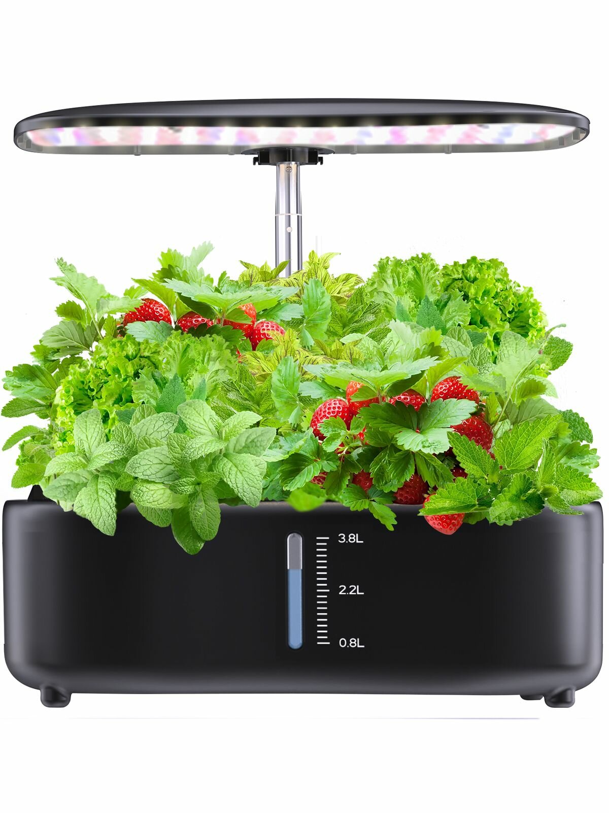 Система выращивания на гидропонике, 12 стручков, набор для выращивания трав в помещении с подсветкой