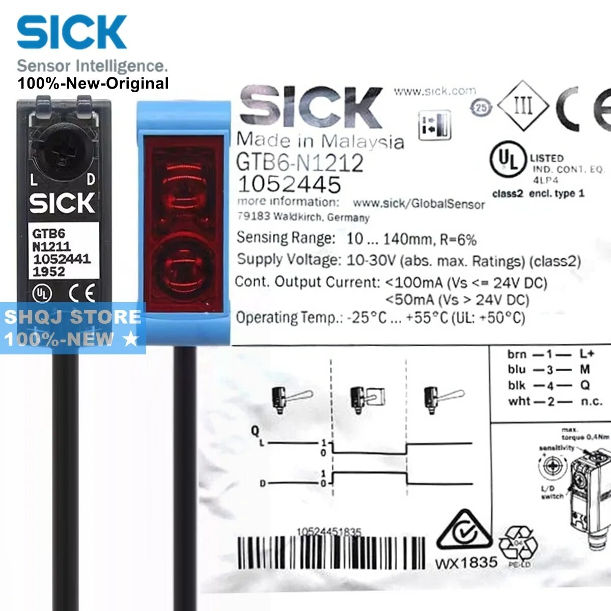 Предохранители SICK GTB6-N1211