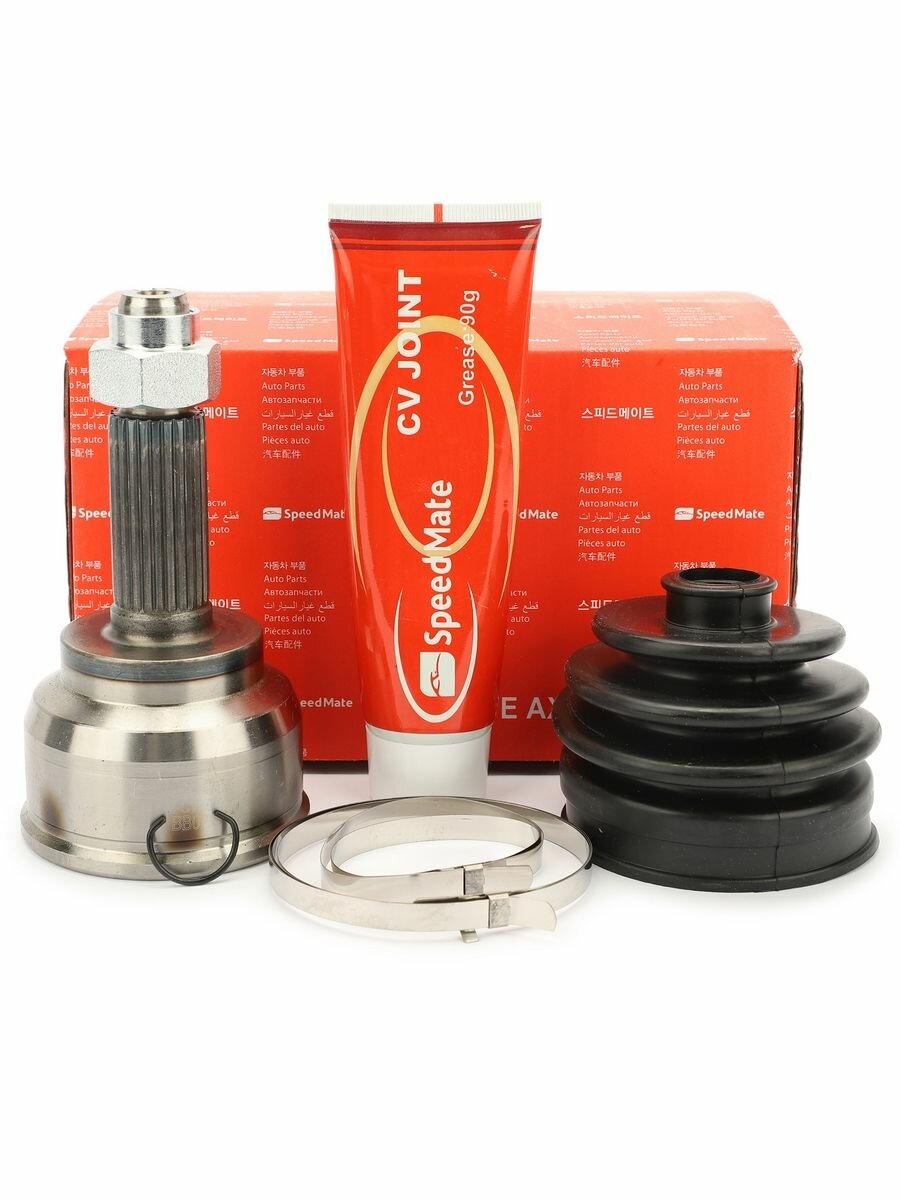 ШРУС SpeedMate SMCVK007, для KIA Rio, передний, металл, резина
